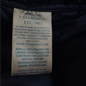 7 Diamonds | Jackets & Coats | 7 Diamonds Mens Koin Black Jacket ...